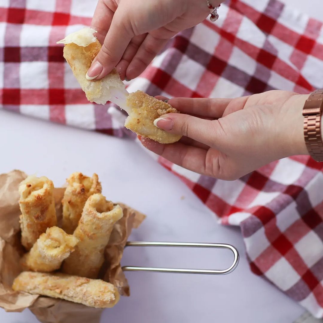 Stick di formaggio al forno